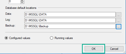 Sql Server データベースファイルのデフォルトの保存場所を変更する Sql Server&t Sqlに関するコラム Sql Server 入門