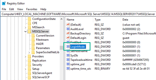 ログインできない状態で Sql Server の認証モードを変更する方法 Sql Server&t Sqlに関するコラム Sql Server 入門