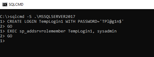 Sql Server 完全にロックアウトされてログインできない時の対処方法 Sql Server&t Sqlに関するコラム Sql Server 入門